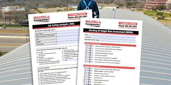 Job Safety Analysis and Working at Heights Risk Assessment Tools
