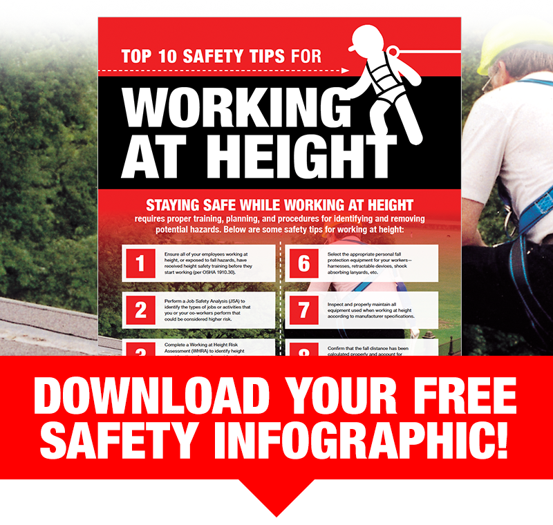 Top 10 Tips for Working at Height [Infographic] | Mazzella Companies