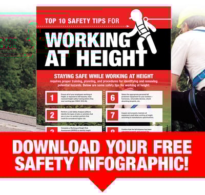 Top 10 Tips for Working at Height [Infographic] | Mazzella Companies